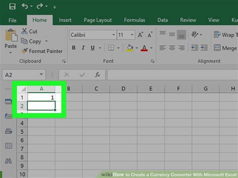 How To Create A Currency Converter With Microsoft Excel