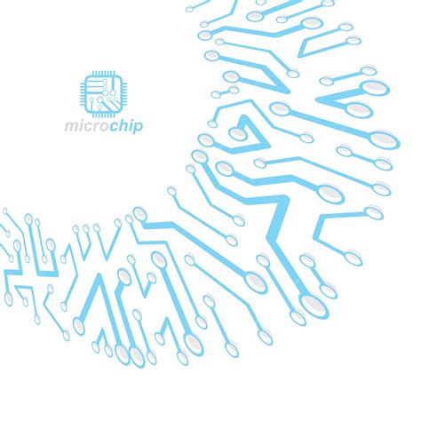 Premium Vector Vector Circuit Board With Electronic Components Of