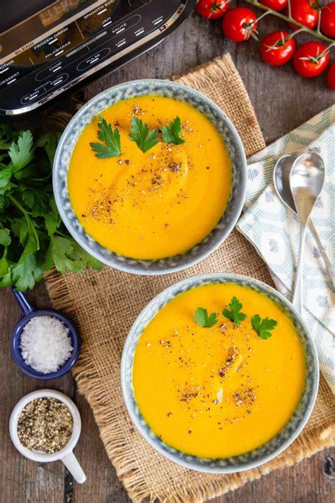 Carrot Parsnip Soup In A Soup Maker Helen S Fuss Free Flavours