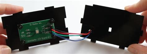 Assembly Of The Colorimeter — Colorimeter User Manual