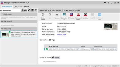 Keysight Connection Expert