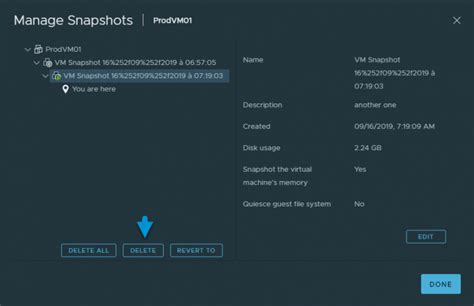 VMware Snapshots Best Practices