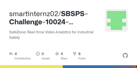 Github Smartinternz Sbsps Challenge Safezone Real Time Video Analytics For Industrial