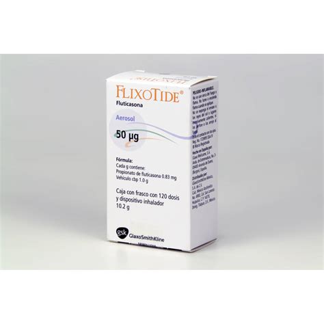 Flixotide 120 Dosis 50 Mcg 1 Frasco Spray