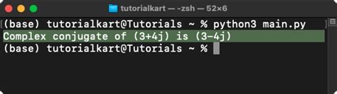Numpy Conj Complex Conjugate Of Each Element In Array