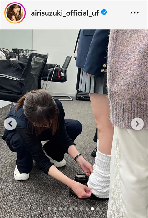 鈴木愛理ルーズソックスに制服ミニ丈スカートショットに同級生にいたら毎日眺めに行く 芸能写真ニュース 日刊スポーツ