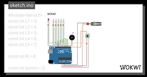 Start Countdown Light Wokwi Esp32 Stm32 Arduino Simulator