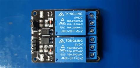 Modulo Relevo Arduino 2 Canales CONTROL COMPANY