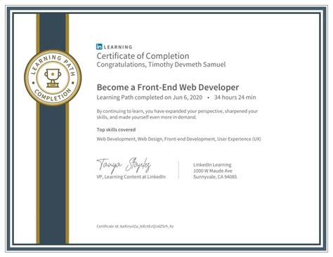 Timothy Samuel On Linkedin Continuouslearning Frontenddevelopment