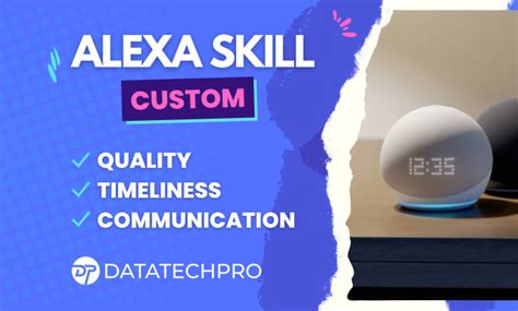 create custom amazon alexa skills by datatechpro fiverr