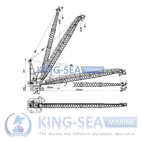 Offshore Pedestal Crane Pedestal Crane Offshore Crane Chongqing King Sea Marine Equipment Co
