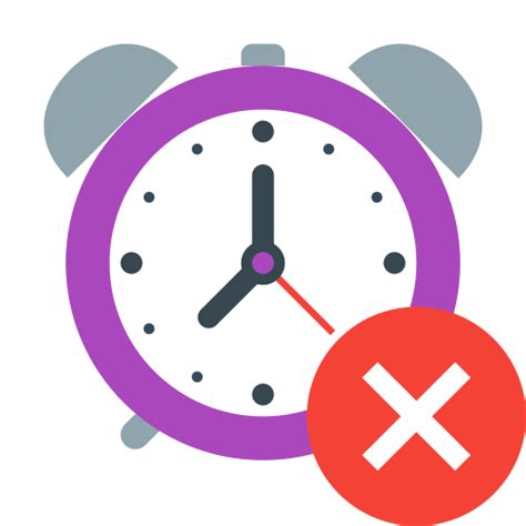 Alarm Clock Delete Remove Time Timer Watch Icon