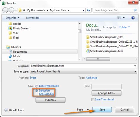 Cách Chuyển đổi Bảng Excel Sang Html Học Excel Online Miễn Phí
