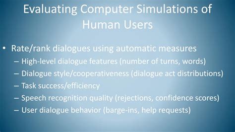 Ppt Interactive Dialogue Systems Powerpoint Presentation Free Download Id2614236