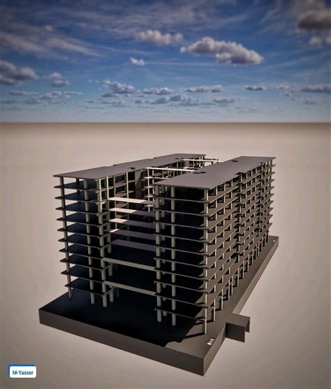 Mohamed Yasser On Linkedin Bimmodeling Revit Enscape Conceptdesign Concrete Design Render