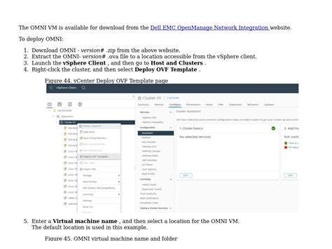 Deploy Omni Dell Technologies Smartfabric Esxi Brownfield Deployment Migrating Esxi