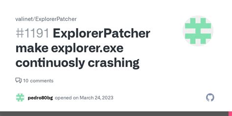 Explorerpatcher Make Explorer Exe Continuosly Crashing Issue