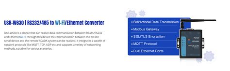 Serial To WiFi Converter USR W Solusi Pintar Untuk Industri Otomasi