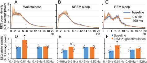Effect Of Visual Stimulation With 400 Ms 620 Nm Light Pulses At 06 Hz