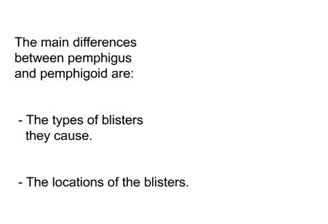 Pemphigus And Pemphigoid