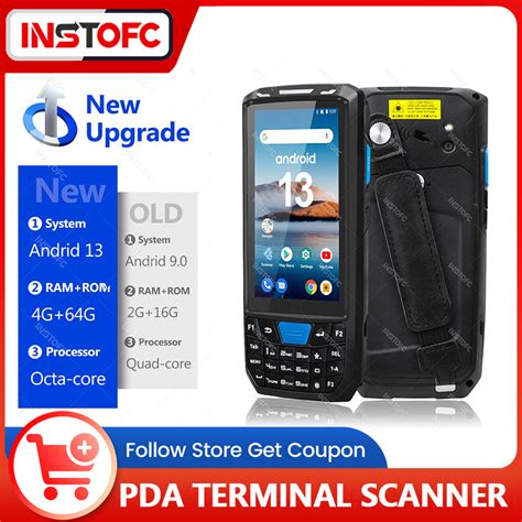 Pda Android Handheld Terminal Honeywell Barcode Scanner 1d Laser 2d Qr Portable Data Collector