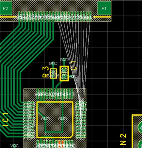 PCB Layout CAD Parallel Routing
