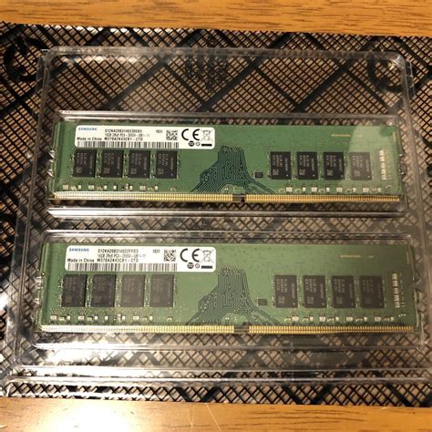 Yahoo!オークション - Samsung M378A2K43CB1-CTD 2枚セット DDR4 16GB ...