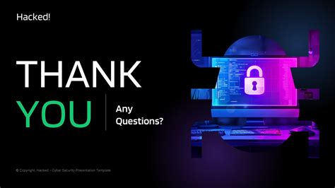 Hacked Cyber Security Powerpoint Template Presentation Templates