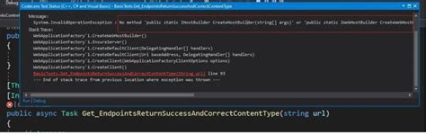 Resloved No Method Public Static Ihostbuilder Createhostbuilder Thecodebuzz