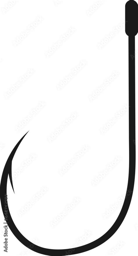 낚시 바늘 벡터 일러스트 Stock Vector Adobe Stock