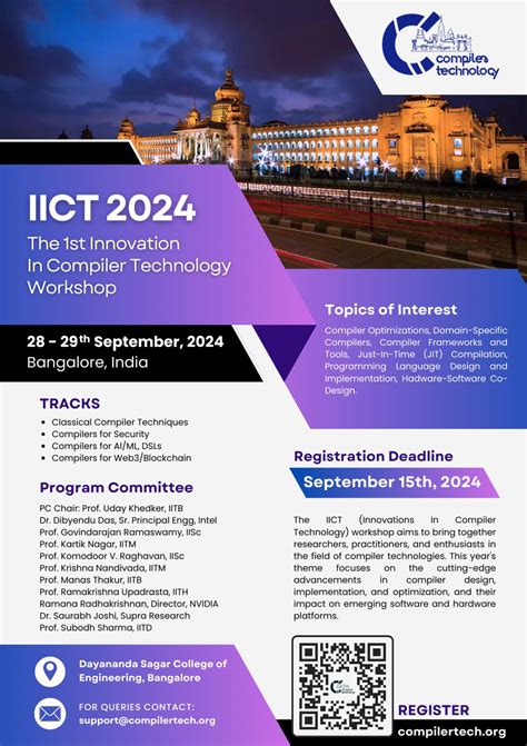 Join For Innovations Innovation In Compiler