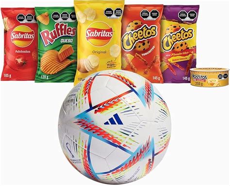 Sabritas Multipack Con Balón Del Mundial 7 Piezas Incluye Balón