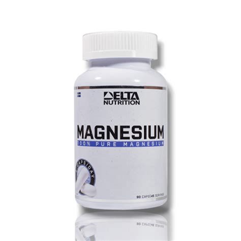100 Pure Magnesium 90 Caps Kraft Power And Support