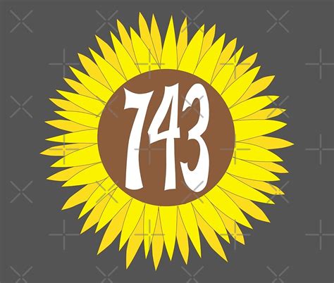 Hand Drawn North Carolina Sunflower 743 Area Code By Itsrturn Redbubble