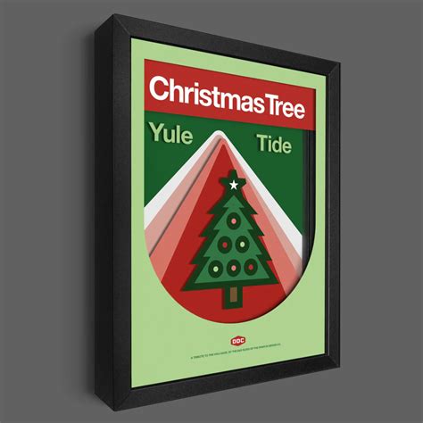 Ddc 244 Artovision × Ddc “christmas Tree” Shadowbox — Draplin Design Co North America