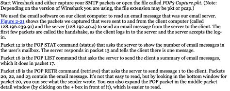 solved start wireshark and either capture your smtp packets