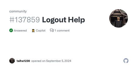 Logout Help Community Discussion GitHub