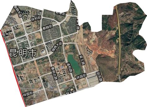 洛龙街道高清卫星地图
