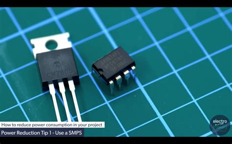 How To Reduce Power Consumption In A Circuit For Embedded Projects