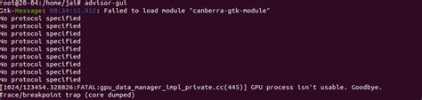 Intel Advisor Gui Crashes With Segfault V202230 Intel Community