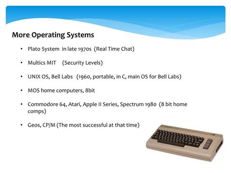 Ppt The History Of Operating Systems Powerpoint Presentation Free
