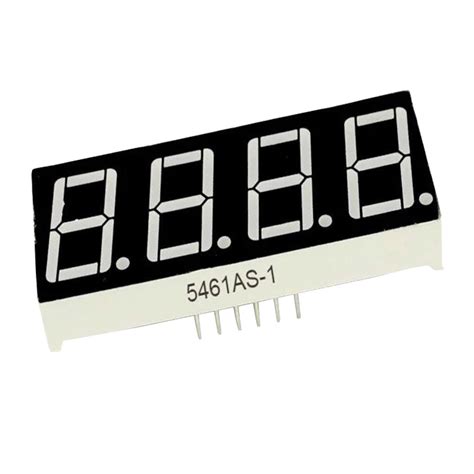Cc Display Led 7 Segmentos 4 Dígitos 036 Anodo Comum Componente