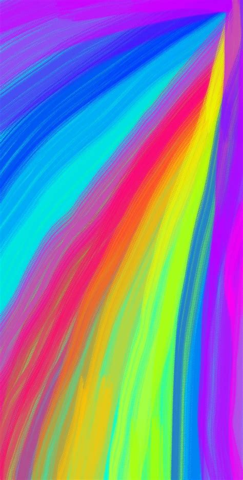 Abstract Rainbow Lines Background