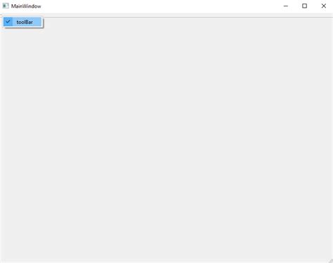How Can I Show Qtoolbar Again After Having Closed It Qt Forum