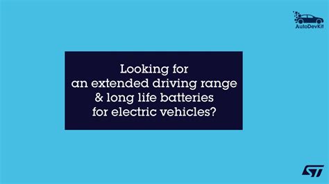 Autodevkit Electricvehicles Batterymanagement Ev Stmicroelectronics