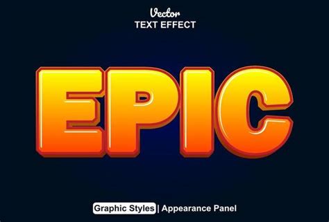 Epic Font Vector Art Icons And Graphics For Free Download