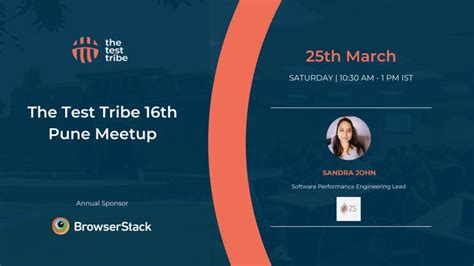 Prachi Dahibhate On Linkedin The Test Tribe 16th Pune Meetup