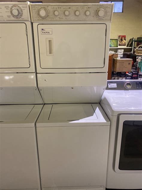 Whirlpool Thin Twin Stacked Washer Dryer Set Able Auctions
