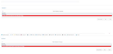 How To Create Validation Rules For Date Value In Composer