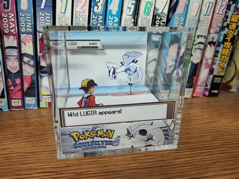 Lugia Encounter Soulsilver Lugia Soulsilver 3d Diorama Cube Pokemon Diorama Shop The Best